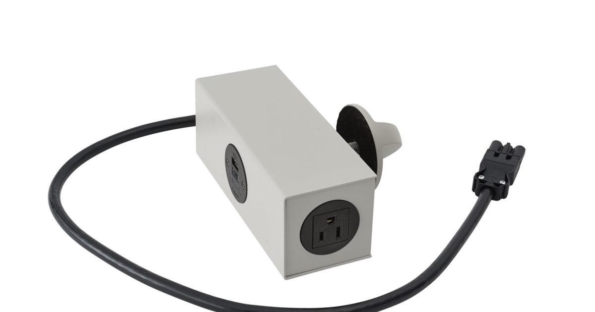 Workplace Resource Colorado | Linear System Table Power Outlet